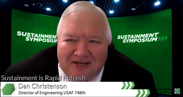 Dan Christenson presents Sustainment is Rapid Refresh - GDCA